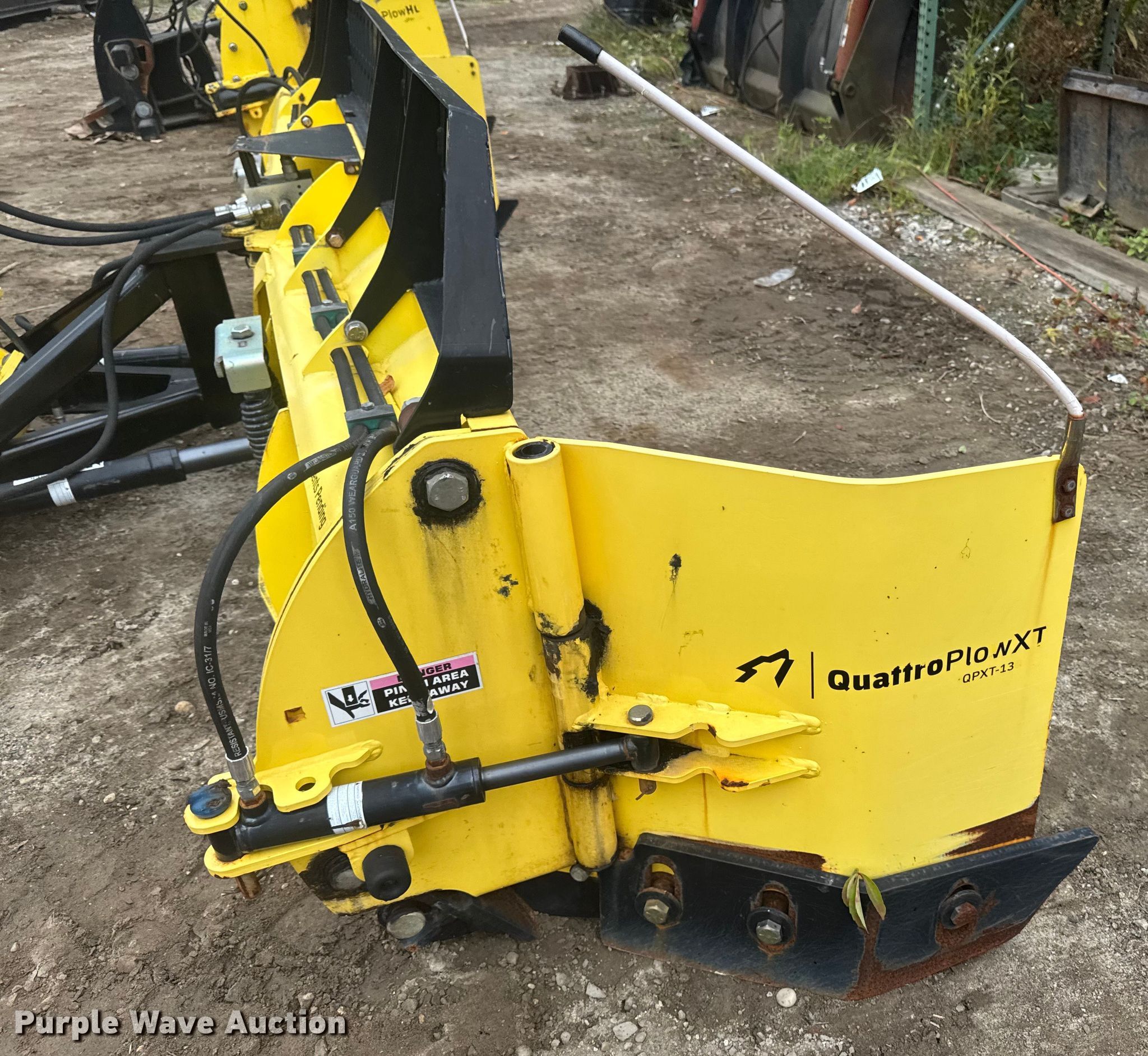 Snow wolf Quatro plow XT QPTX-13 skid steer snow pusher in Yaphank, NY ...