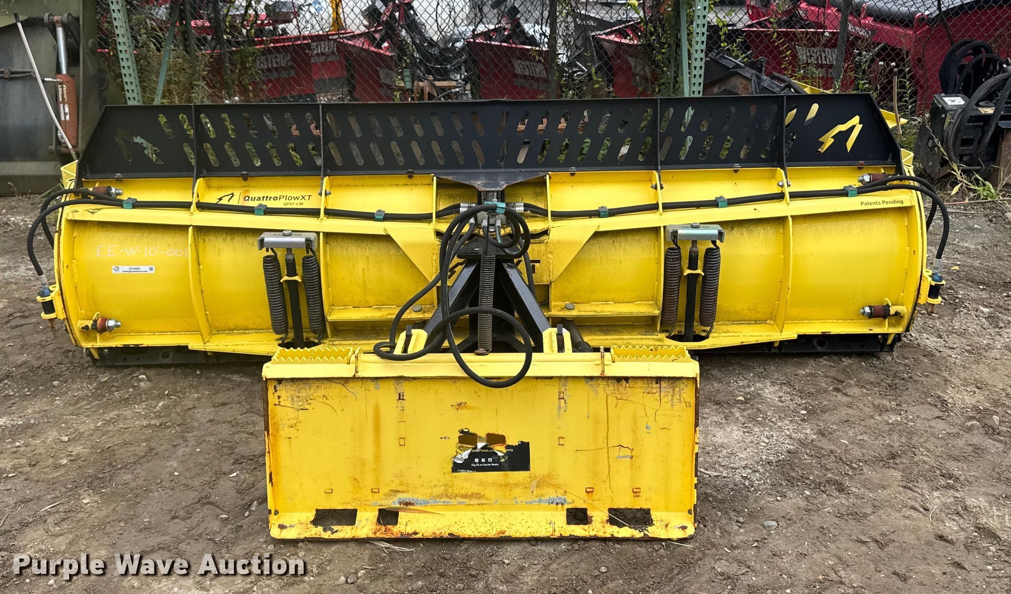 Snow wolf Quatro plow XT QPTX-13 skid steer snow pusher in Yaphank, NY ...