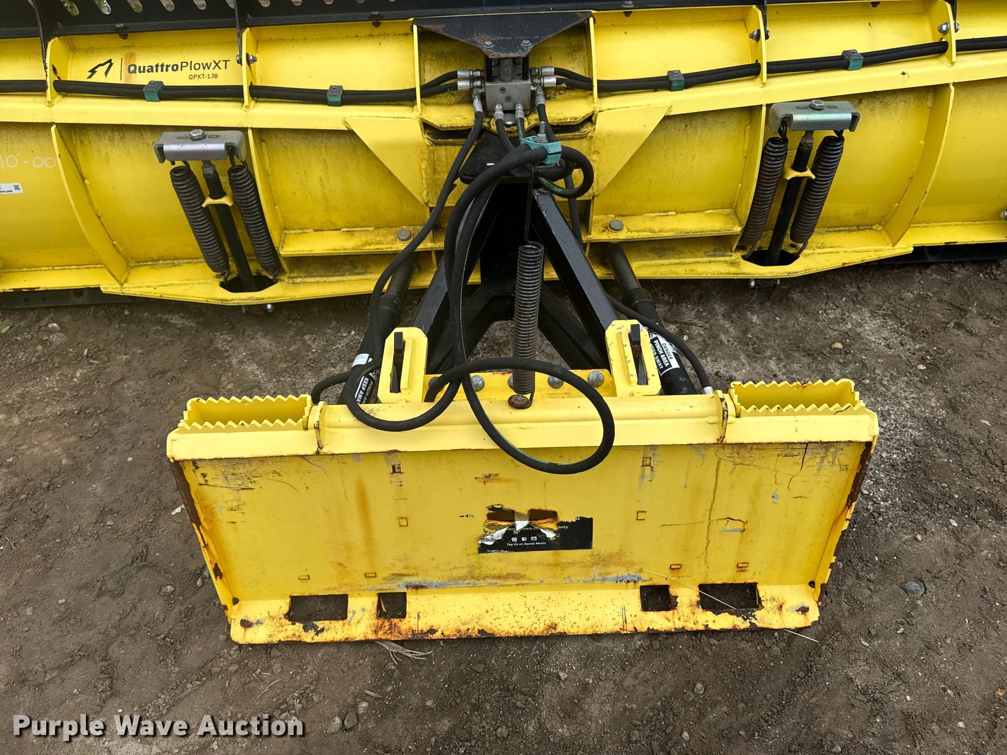 Snow wolf Quatro plow XT QPTX-13 skid steer snow pusher in Yaphank, NY ...