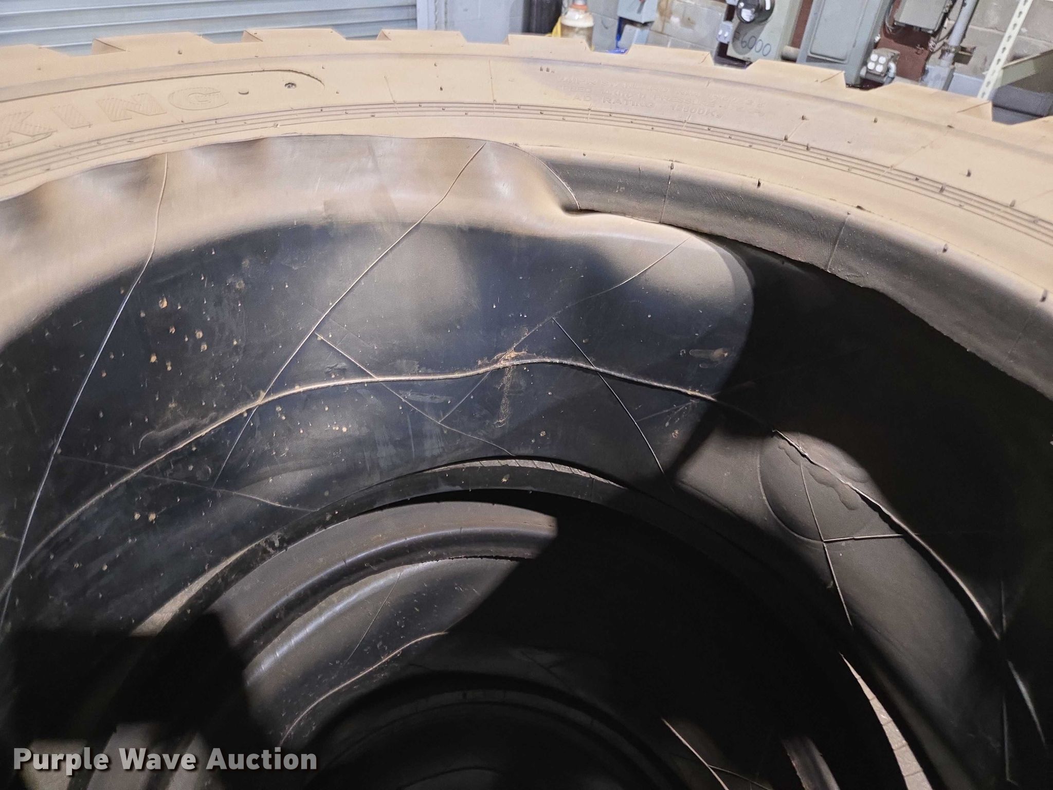 (4) Transking 20.5-25 tires in Yaphank, NY | Item EV4355 sold | Purple Wave