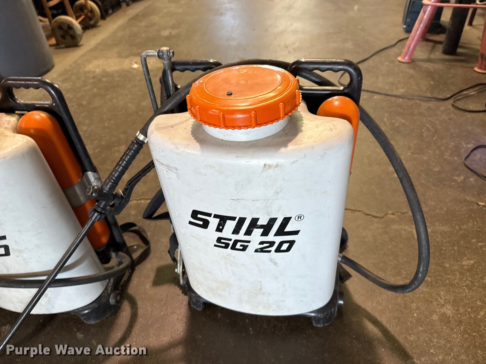 (2) Stihl SG20 sprayers in Tulsa, OK | Item EG8708 for sale | Purple Wave