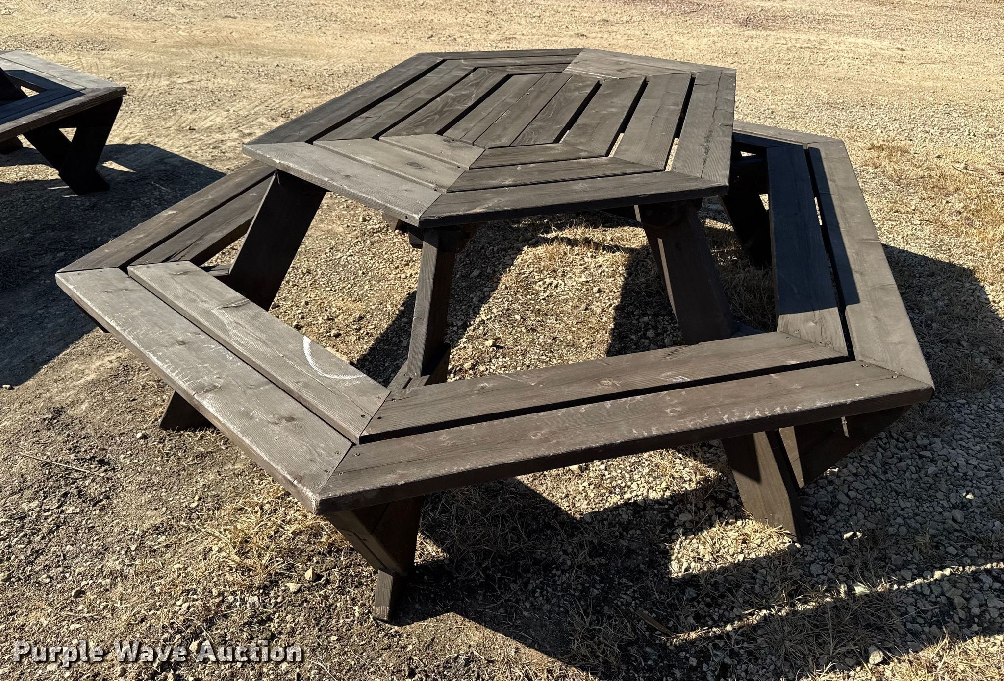 (2) picnic tables in Eldridge, IA | Item EM2381 sold | Purple Wave