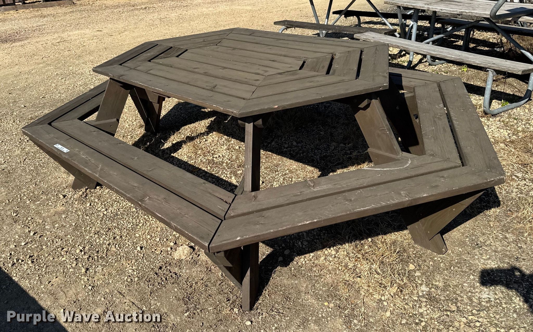 (2) picnic tables in Eldridge, IA | Item EM2381 sold | Purple Wave