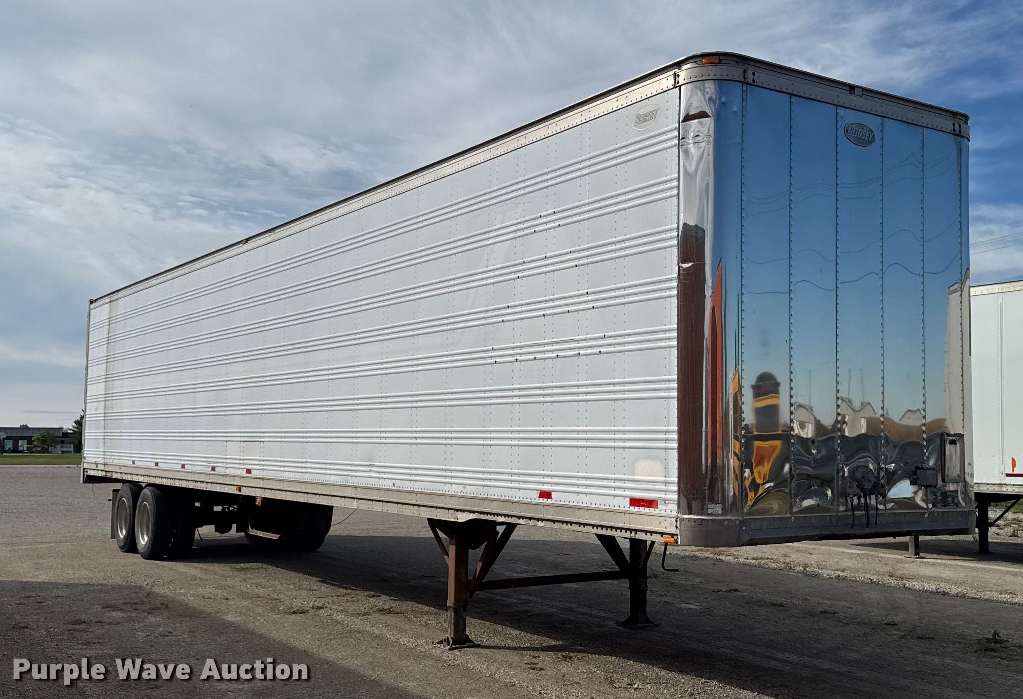 1989 Dorsey AIDT-86-LS dry van trailer in Ottumwa, IA | Item EM2385 for sale | Purple Wave