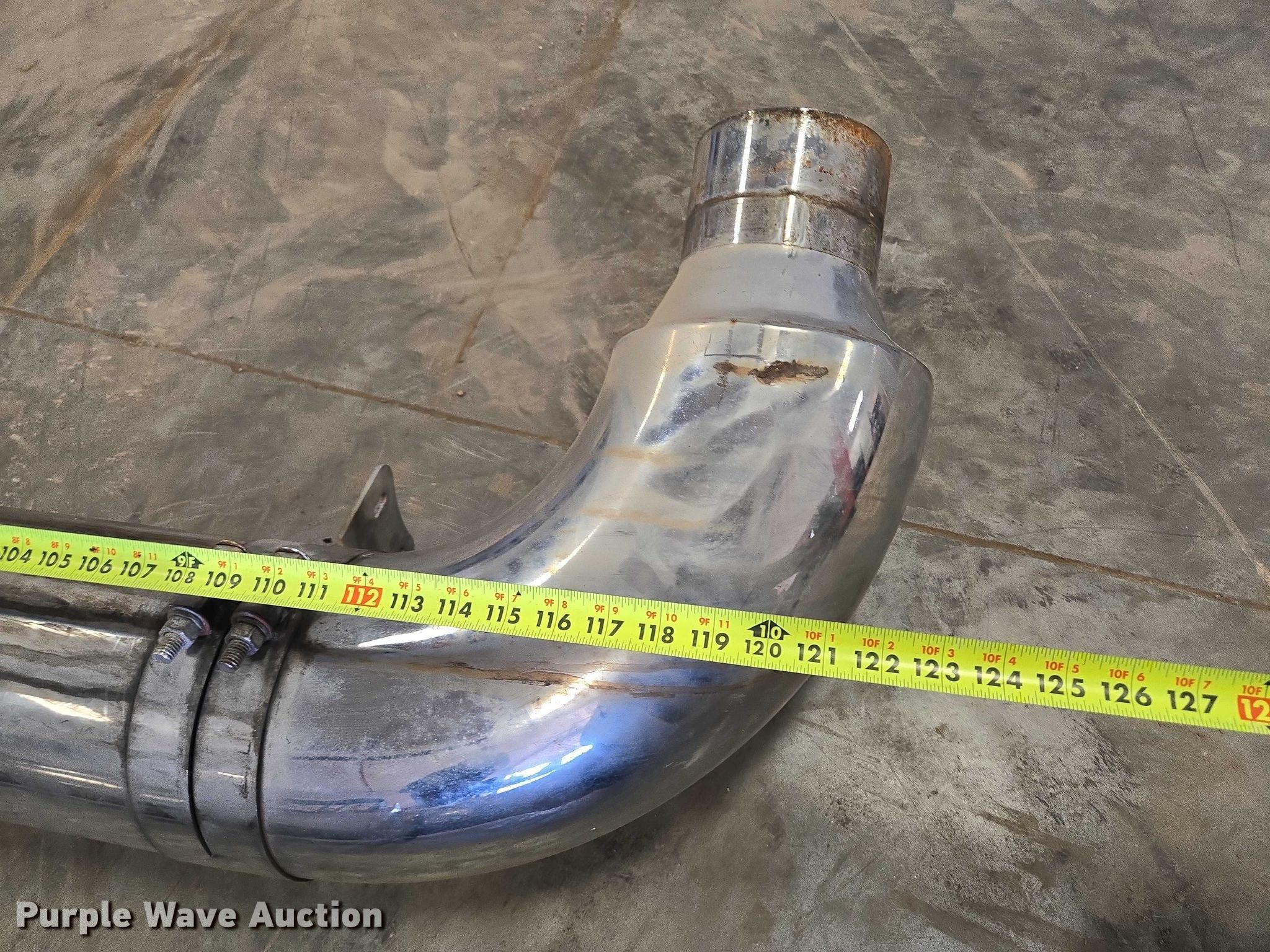 (2) exhaust stacks in Pukwana, SD | Item DY1423 for sale | Purple Wave