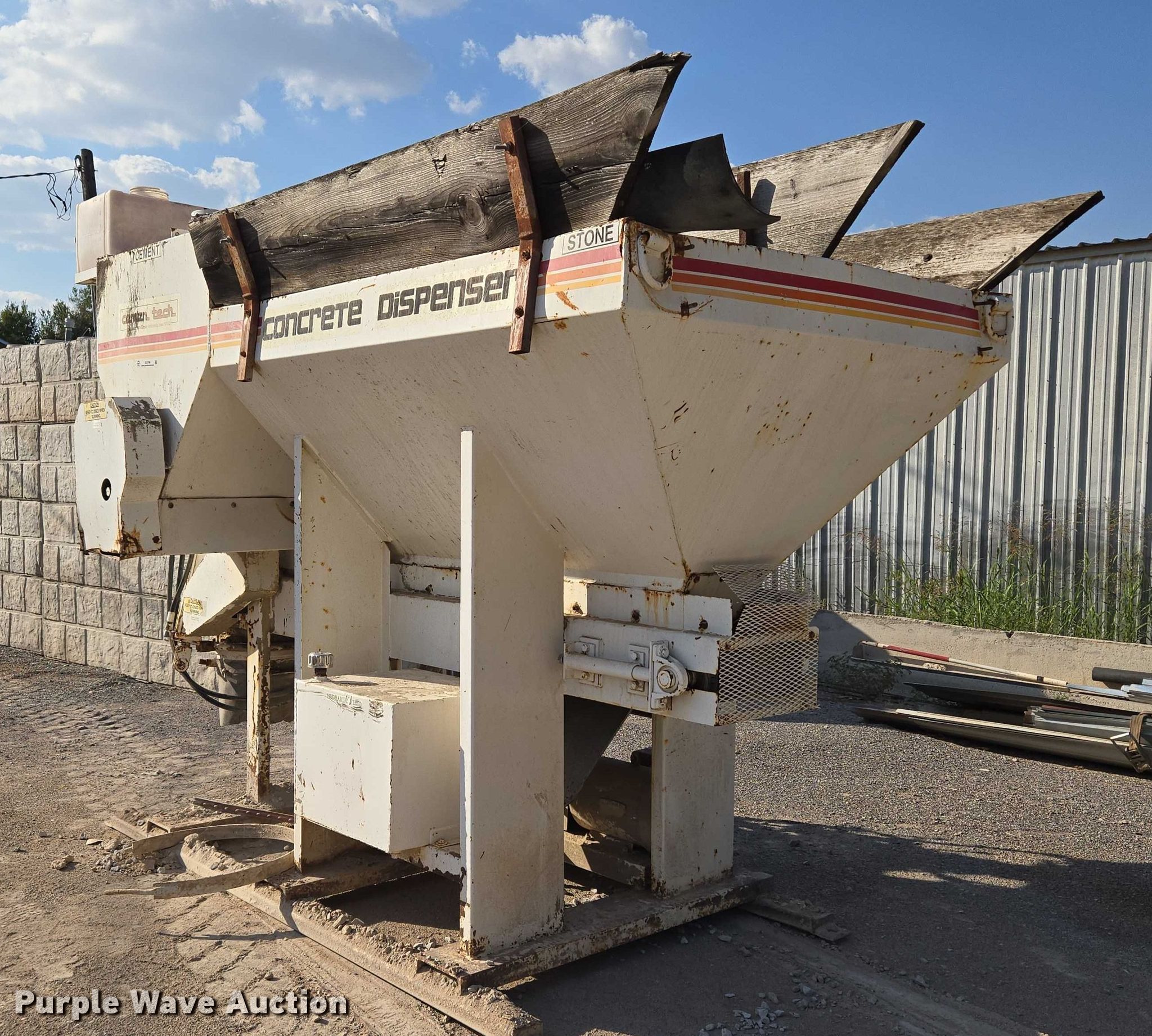 1998 Cemen Tech SCD2-50 concrete mixer in Kingfisher, OK | Item EU3788 ...