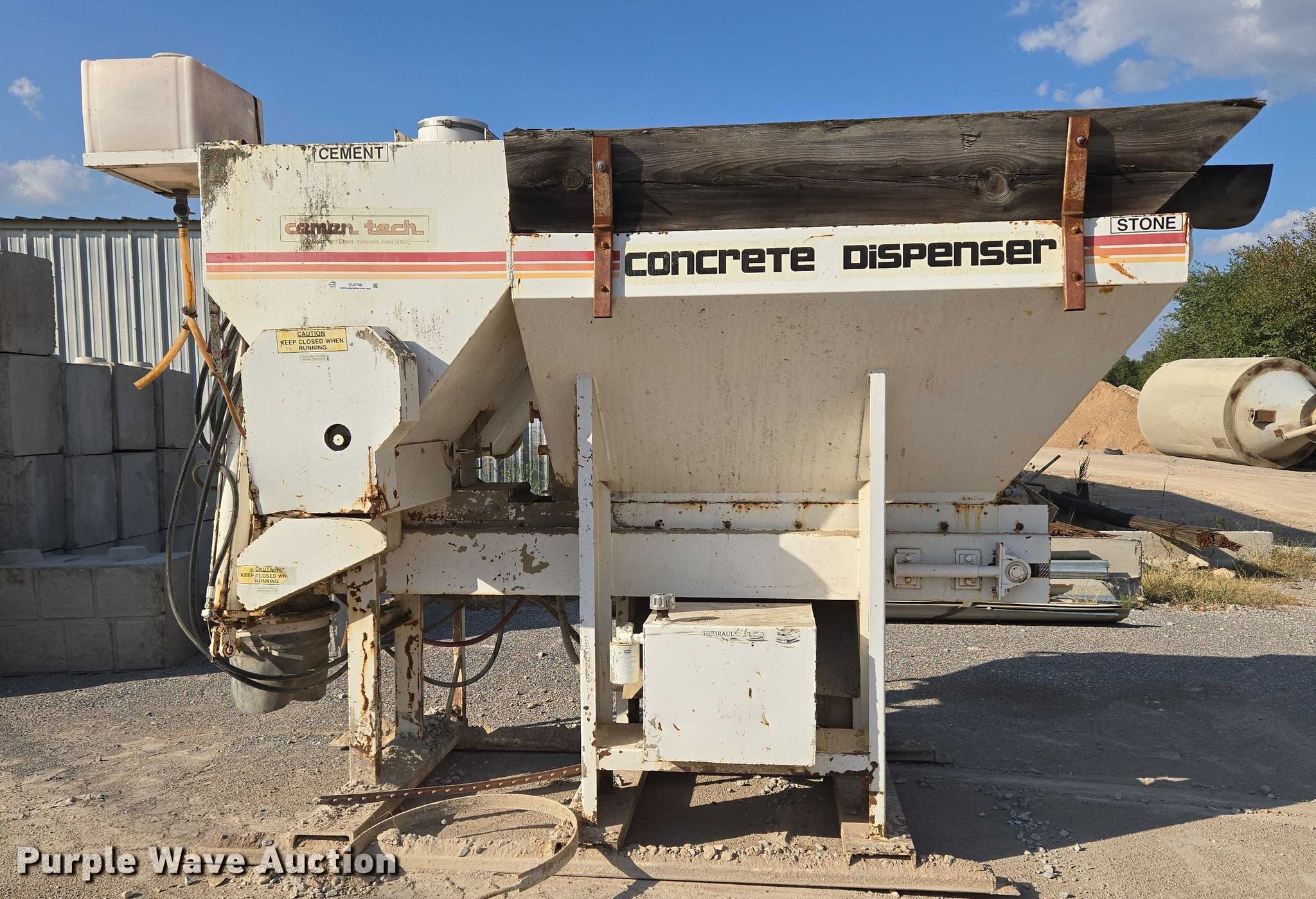 1998 Cemen Tech SCD2-50 concrete mixer in Kingfisher, OK | Item EU3788 ...
