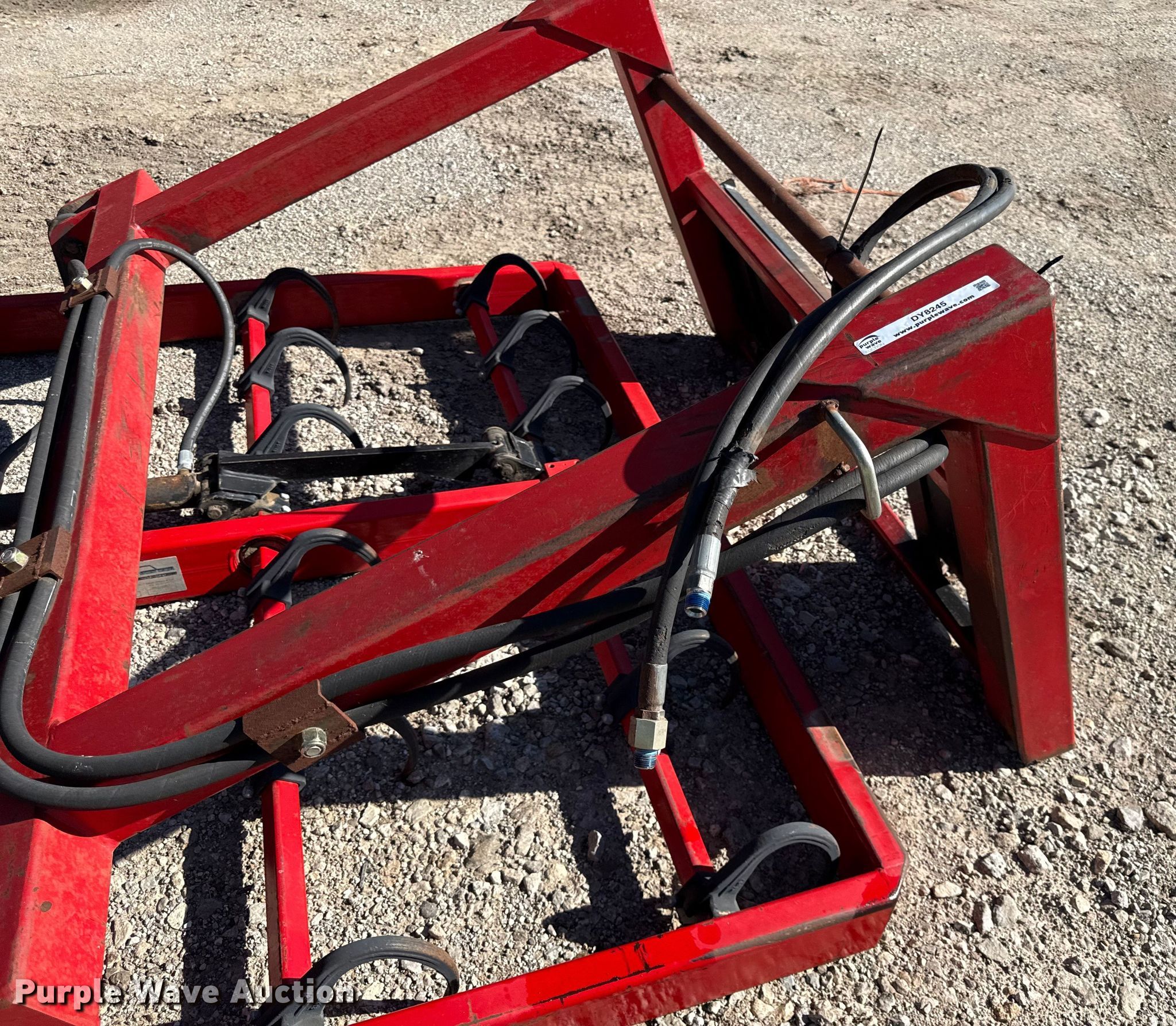 Steffins skid steer bale grabber in Coffeyville, KS | Item DY8245 for ...
