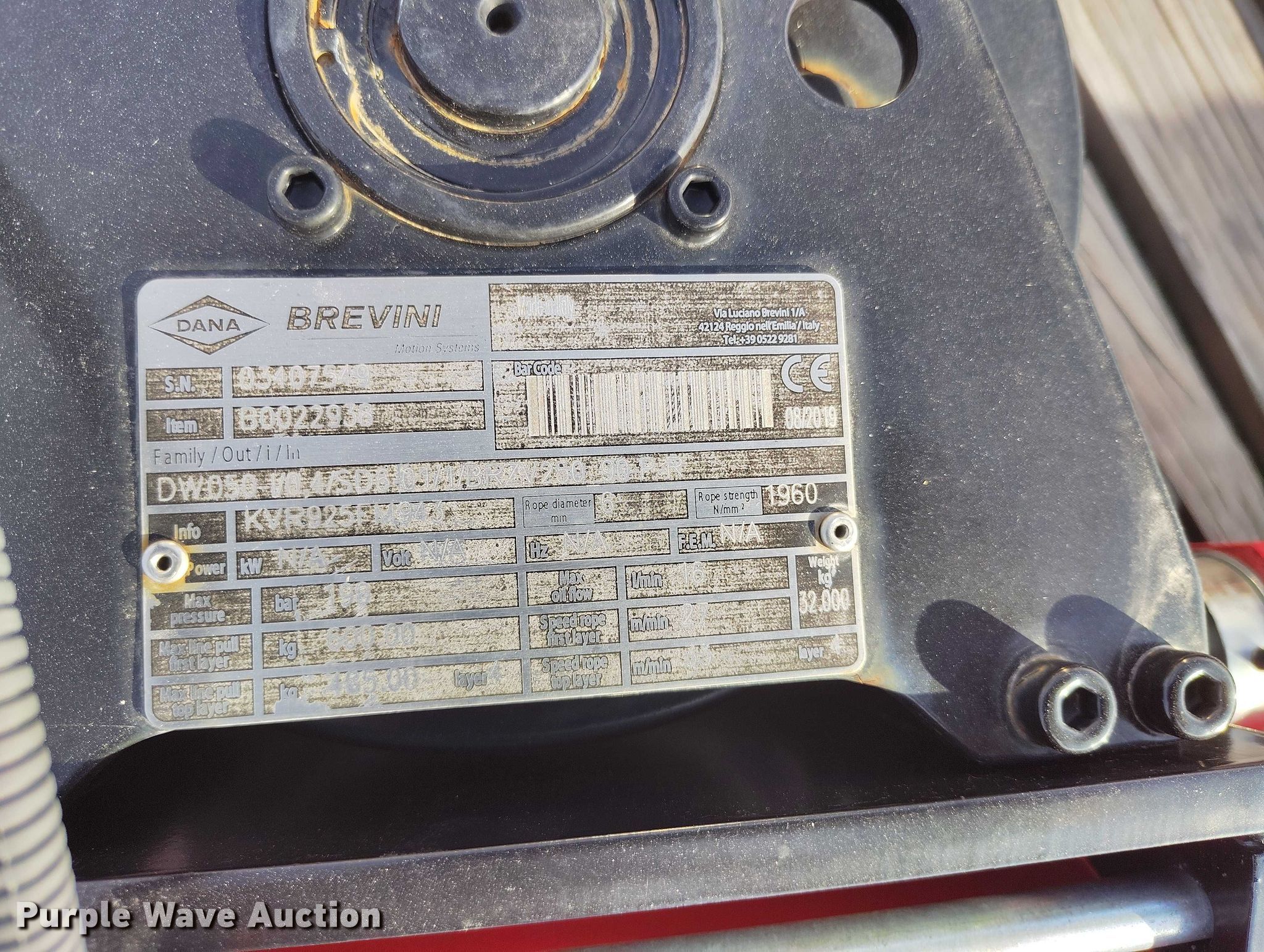 2019 Brevini Micro40 crane in Salt Lake City, UT | Item DP5131 sold ...
