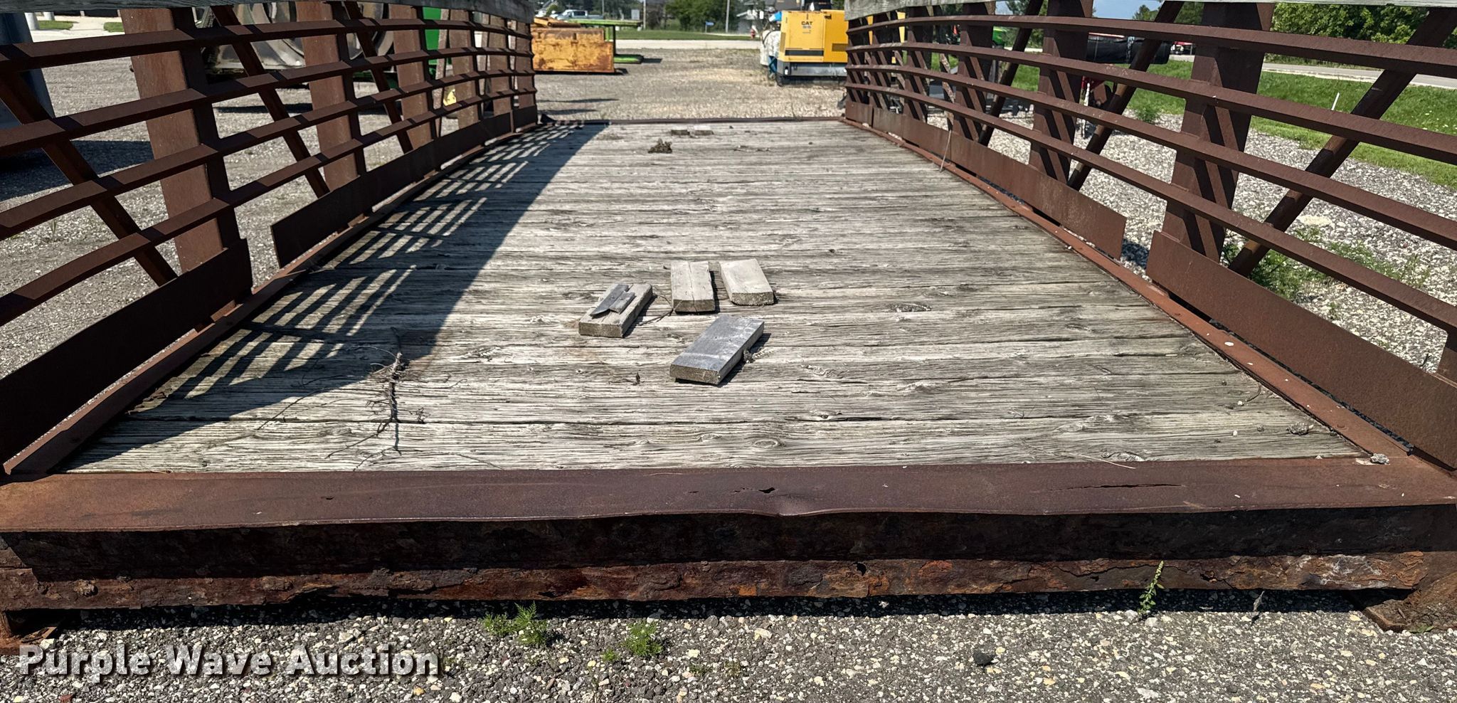 Steel frame bridge in Anamosa, IA | Item EM2246 sold | Purple Wave
