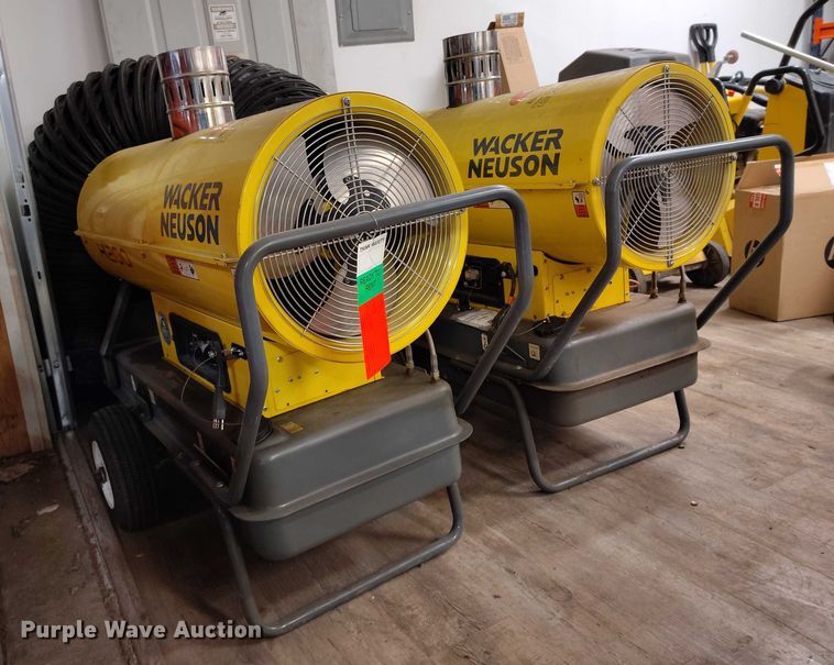 (2) Wacker Neuson HI200 HD D heater in Craig, CO | Item IH9373 sold ...