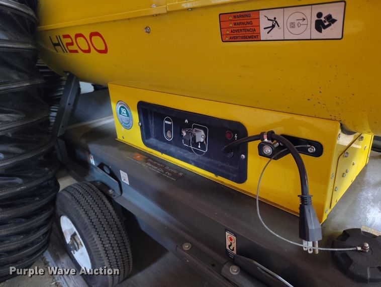 (2) Wacker Neuson HI200 HD D heater in Craig, CO | Item IH9373 sold ...