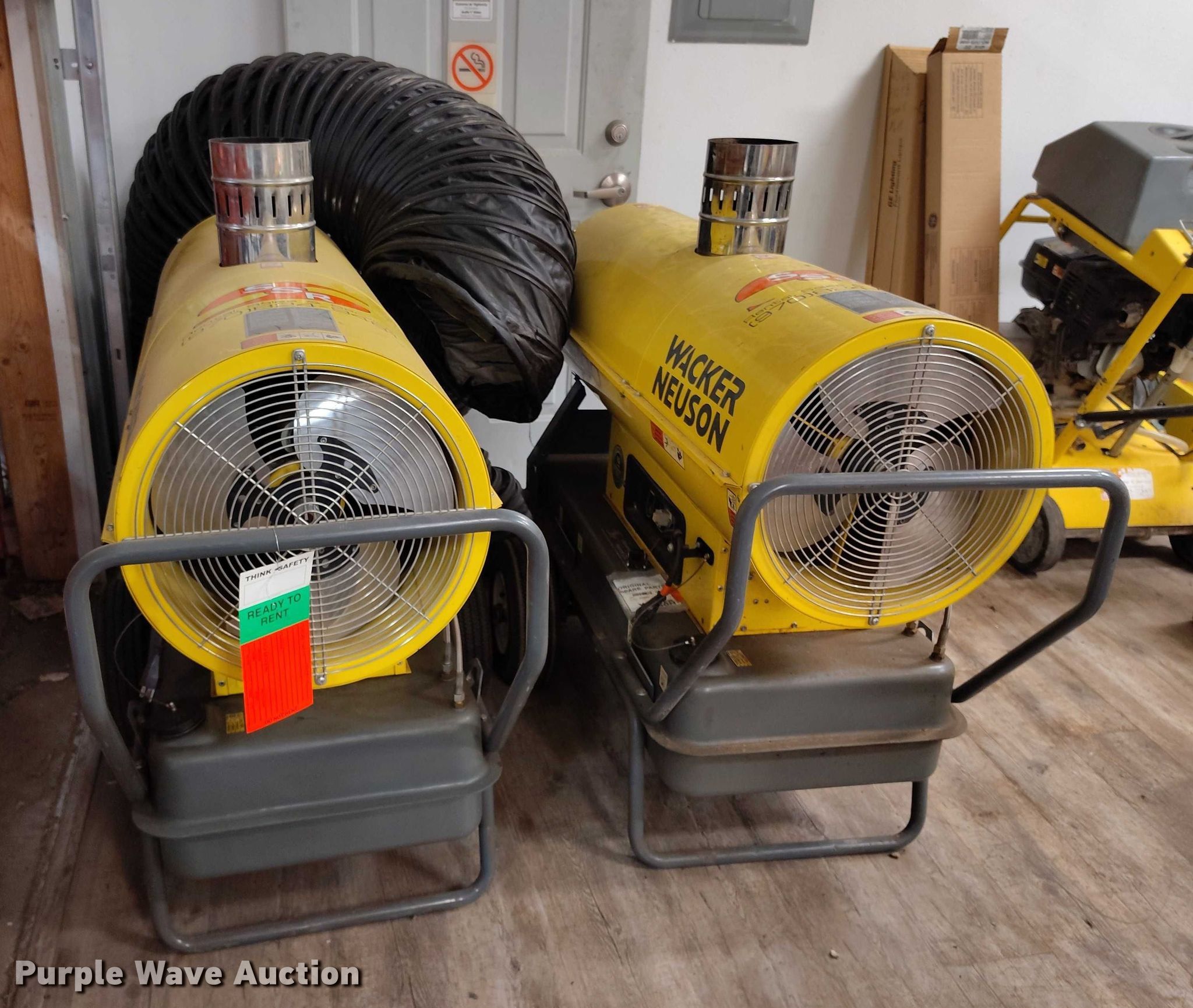 (2) Wacker Neuson HI200 HD D heater in Craig, CO | Item IH9373 sold ...