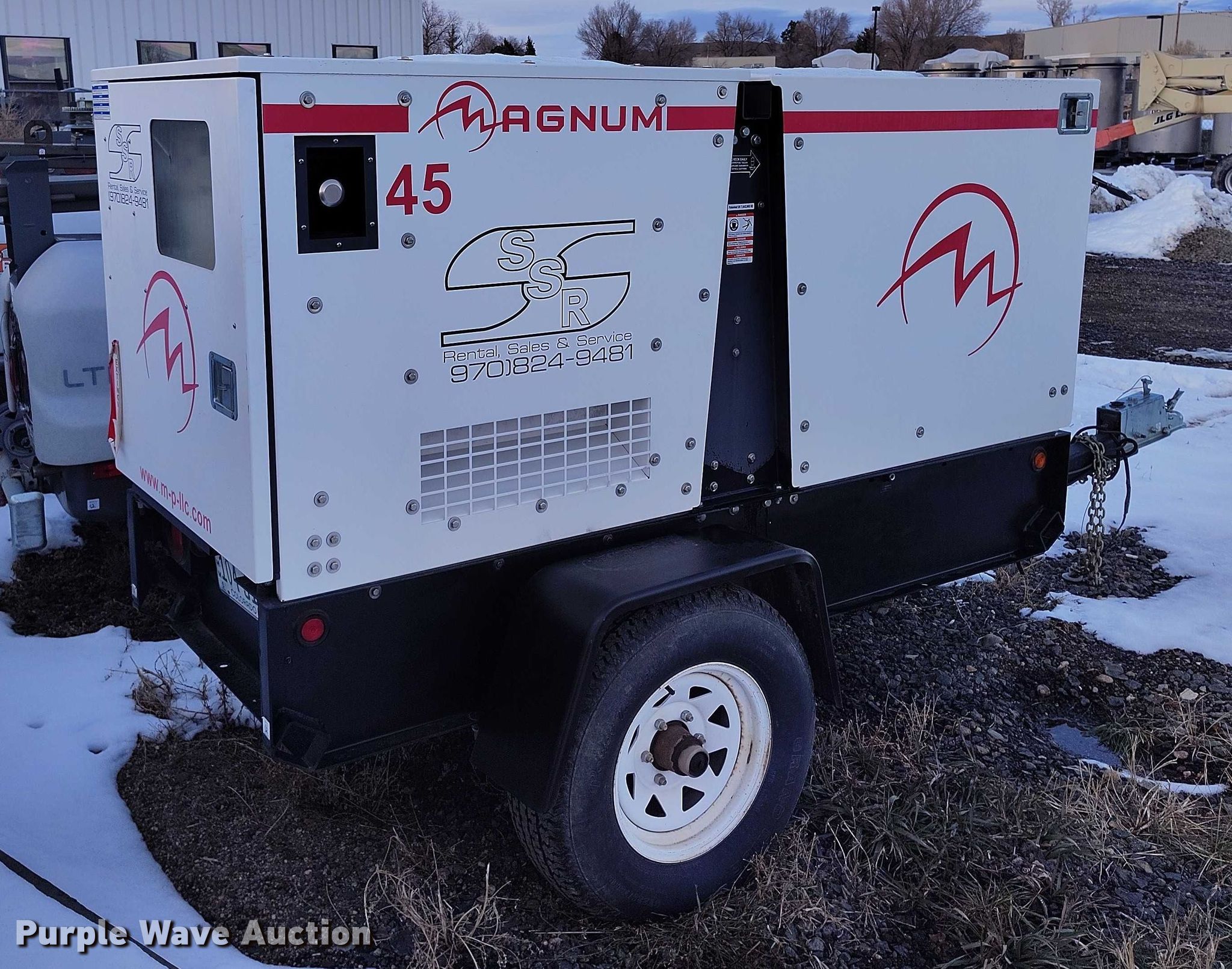 2013 Magnum MMG45 generator in Craig, CO | Item IH9376 sold | Purple Wave