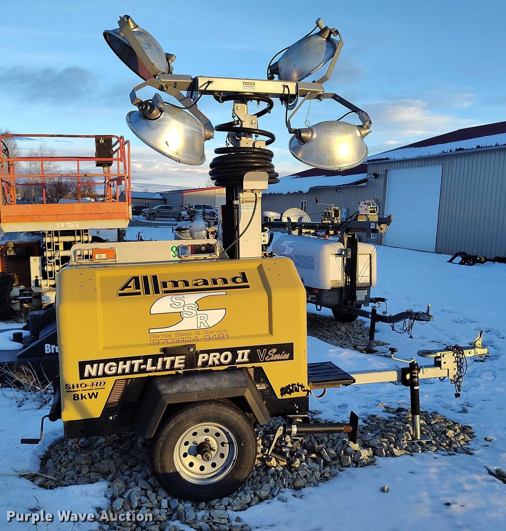 2012 Allmand Night-lite Pro II light plant in Craig, CO | Item IH9378 ...