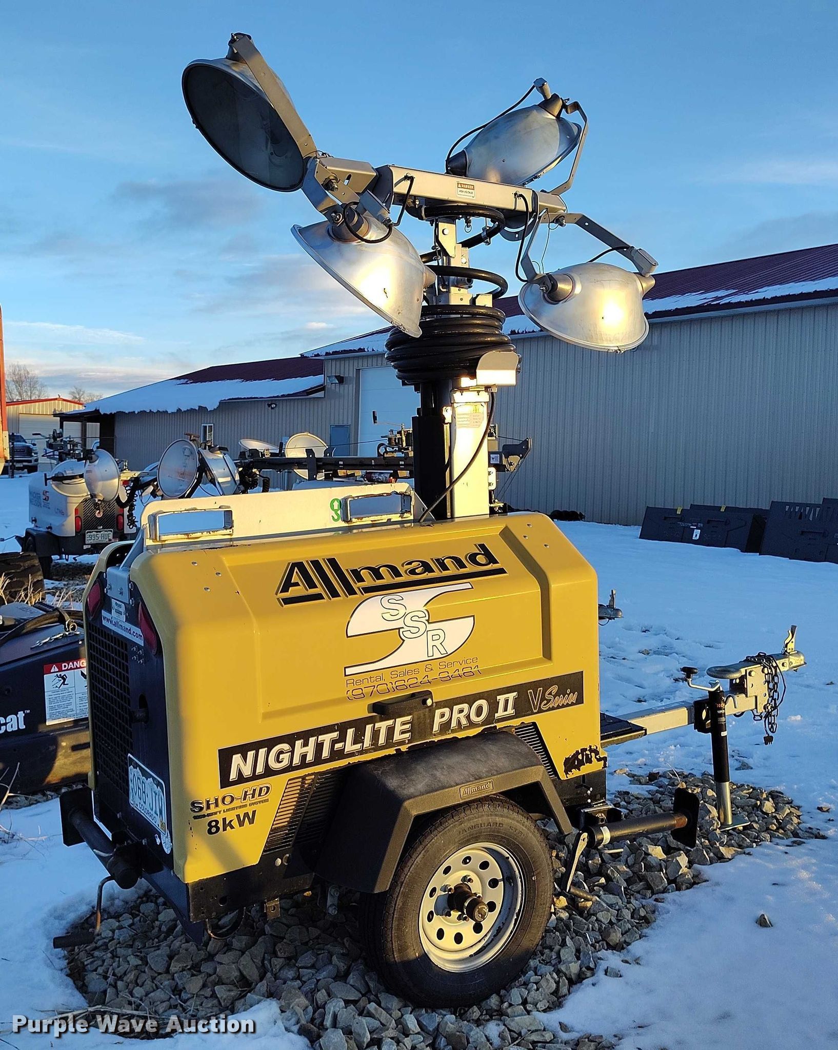2012 Allmand Night-lite Pro II light plant in Craig, CO | Item IH9378 ...