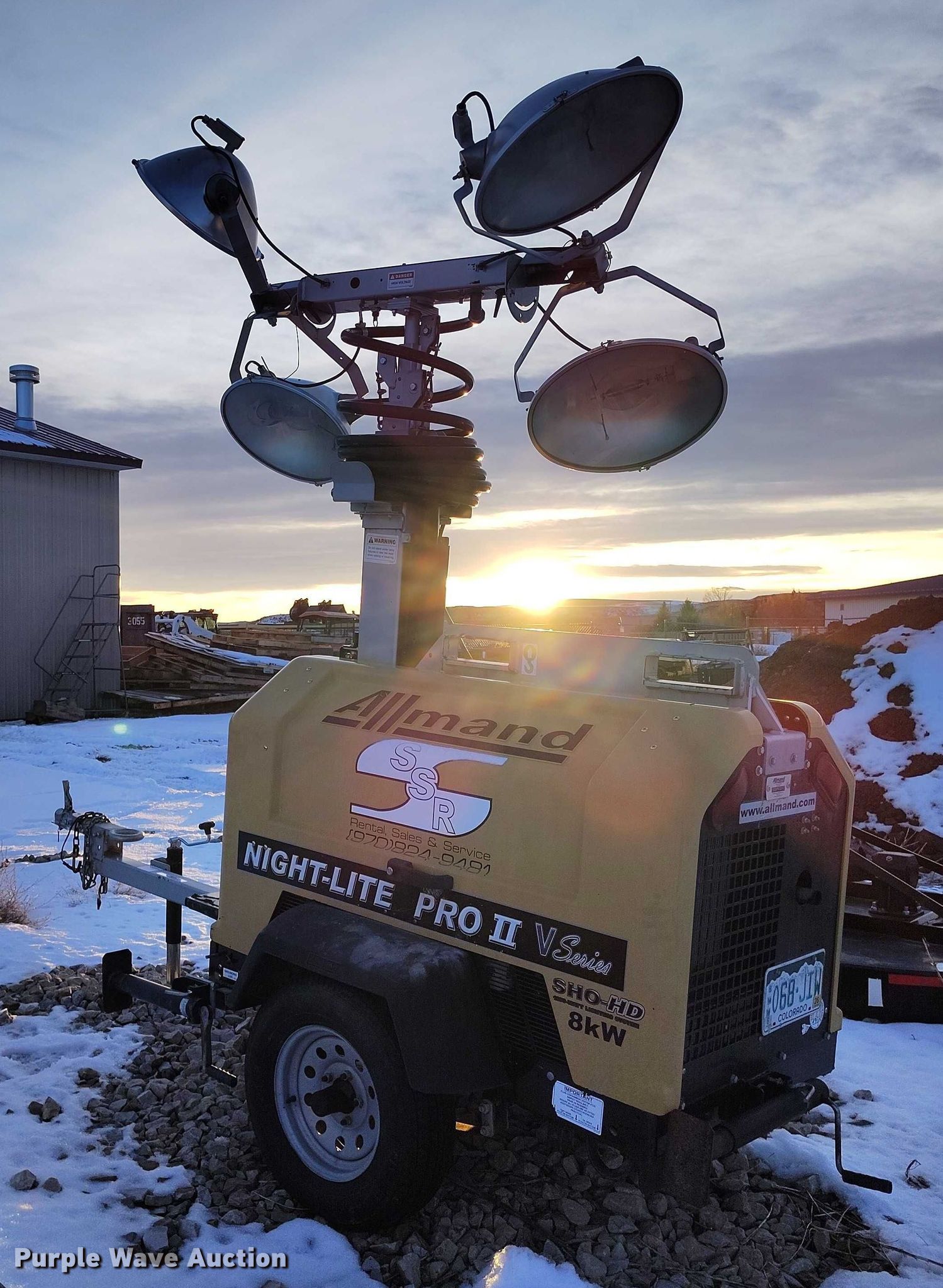 2012 Allmand Night-lite Pro II light plant in Craig, CO | Item IH9378 ...