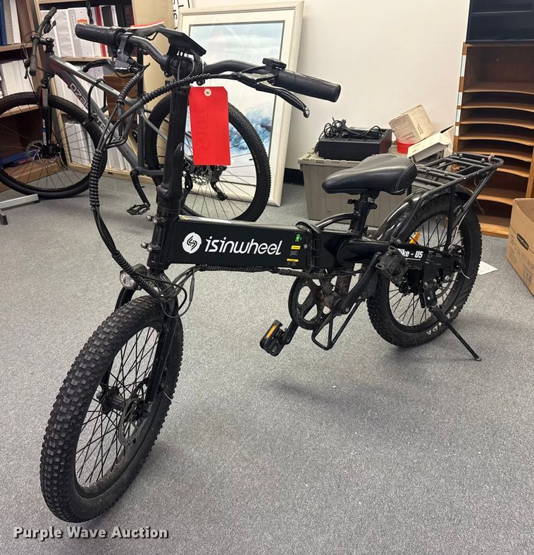Isinwheel U5 electric bike in Tulsa, OK | Item FB8504 sold | Purple Wave