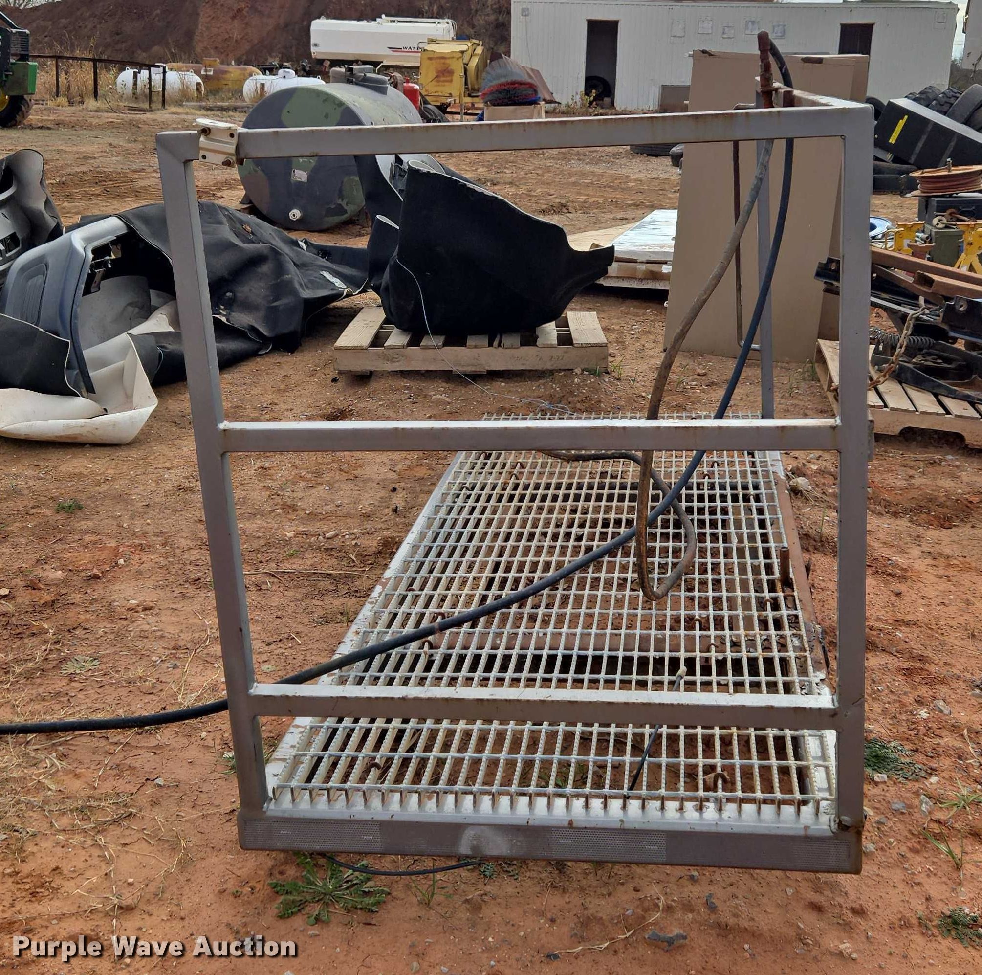Catwalk with hand rail in Oklahoma City, OK | Item ET1030 sold | Purple ...