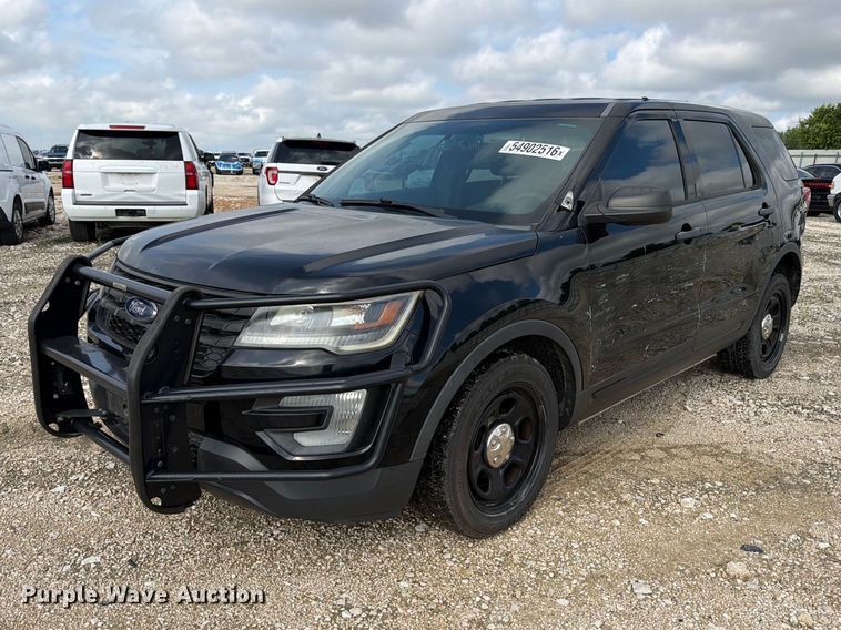 2016 Ford Explorer Police Interceptor SUV in New Braunfels, TX | Item ...
