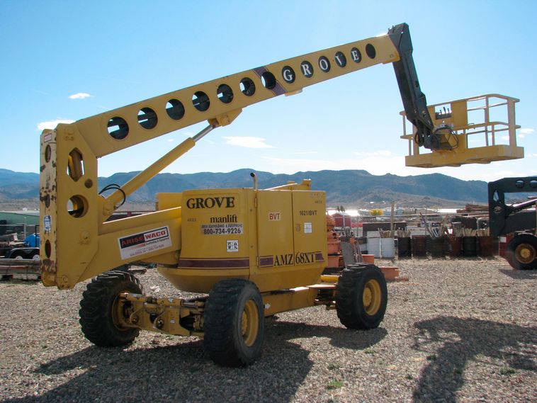 1997 Grove AMZ68XT boom lift in Carson City, NV | Item 5064 sold ...